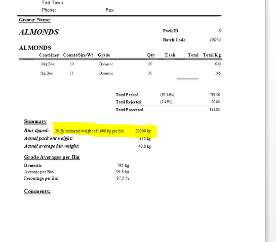 How to use the Packing Program