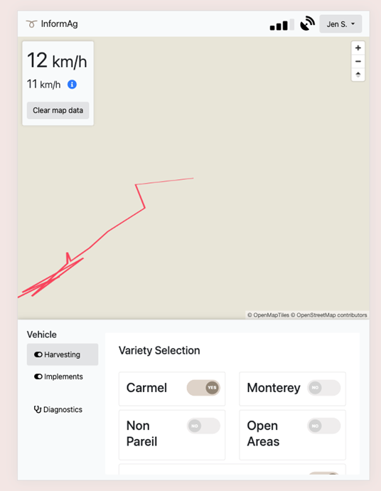 How to configure Cab UI - Track Yield
